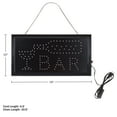 Lavish Home LED Bar Sign Decor for Homes and Businesses (Red, Blue ...