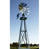 Outdoor Water Solutions 199648 Ornamental Backyard Windmill - 8 ft. 3 ...
