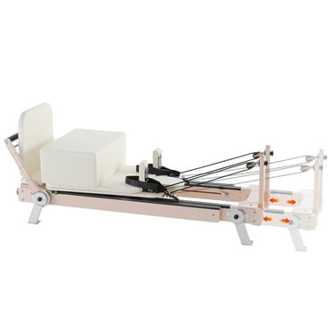 Lilypelle Pilates Reformer Machine Equipment with Spring for Home ...