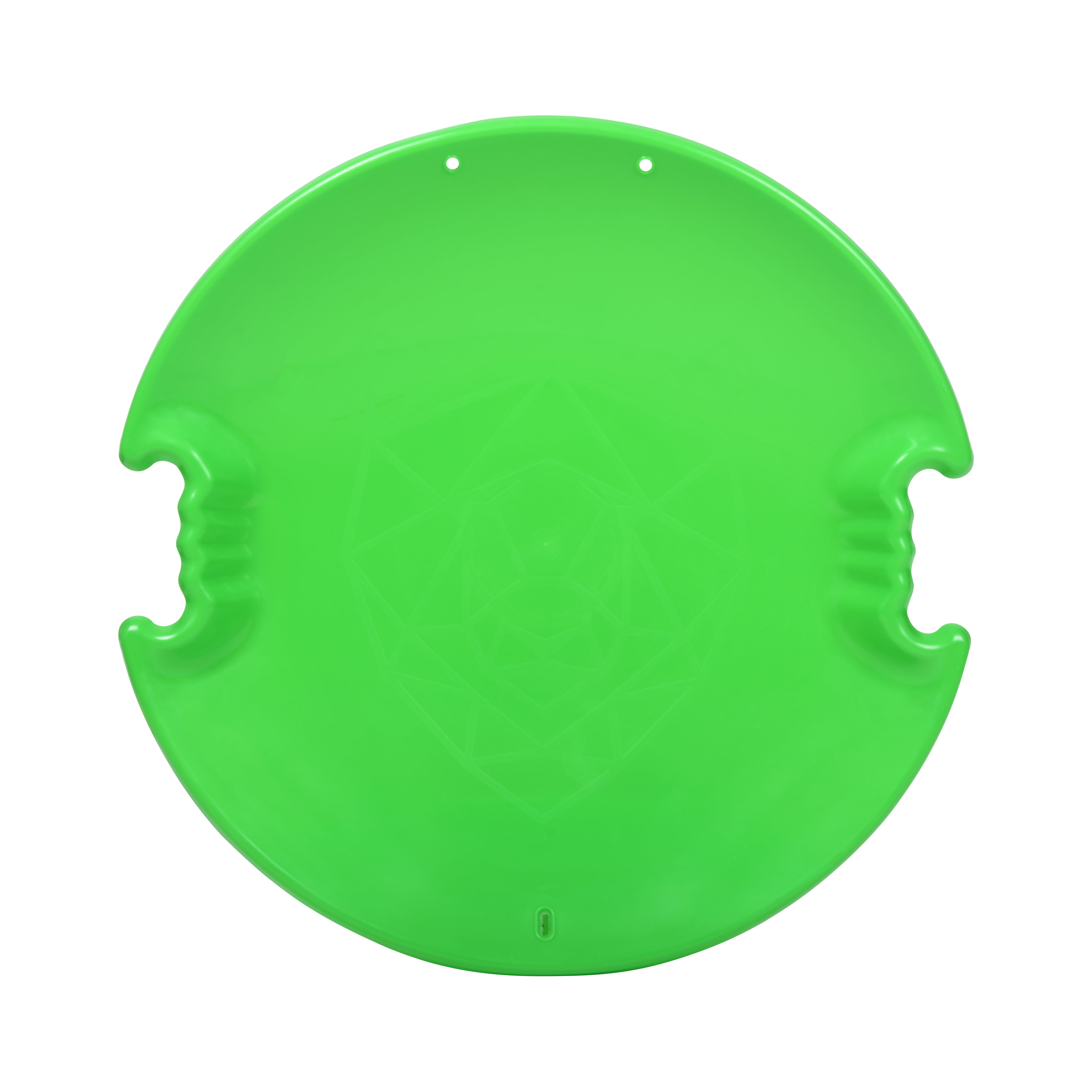 Superio Round Snow Saucer Sled, Circle 26 " Green Avalanche Plastic ...