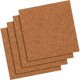Quartet Natural Cork Tiles, 12" x 12", Frameless, 4 Count (102W ...