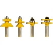 Flooring 2 Bit Tongue and Groove Flooring Router Bit Set - 1/4" Shank ...