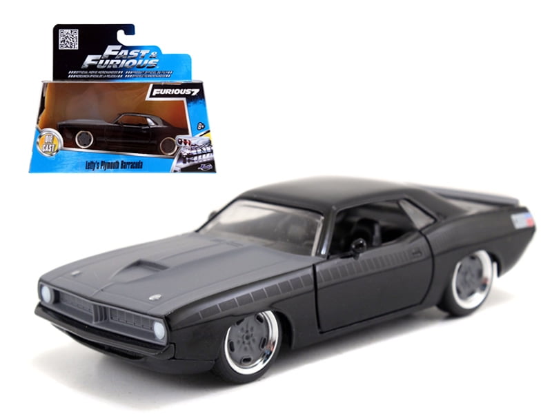 Letty's Plymouth Barracuda Fast & Furious 7" Movie 1/32 Diecast Model ...