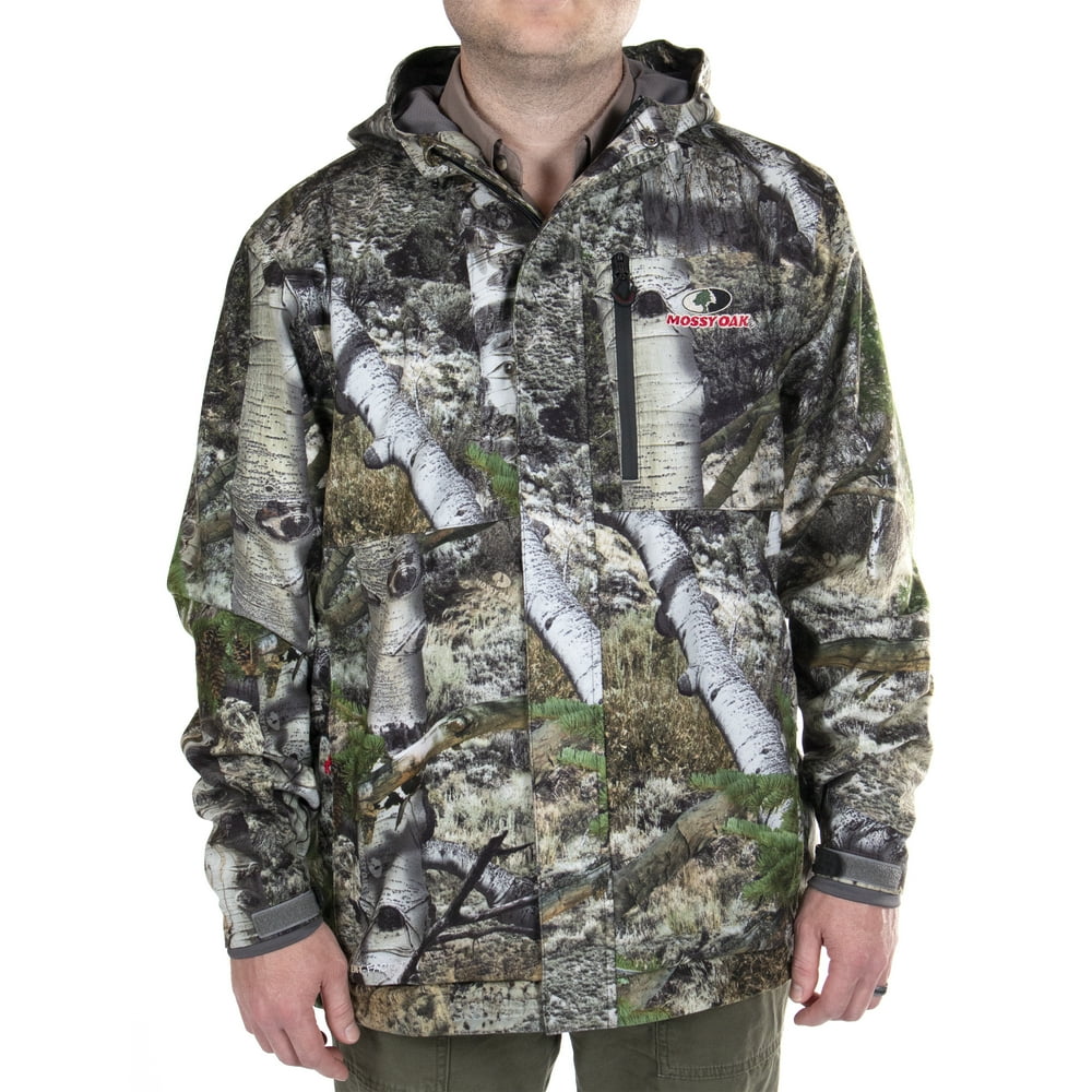 Mossy Oak Men's Scent Control Hunting Jacket, Mossy Oak Mountain ...