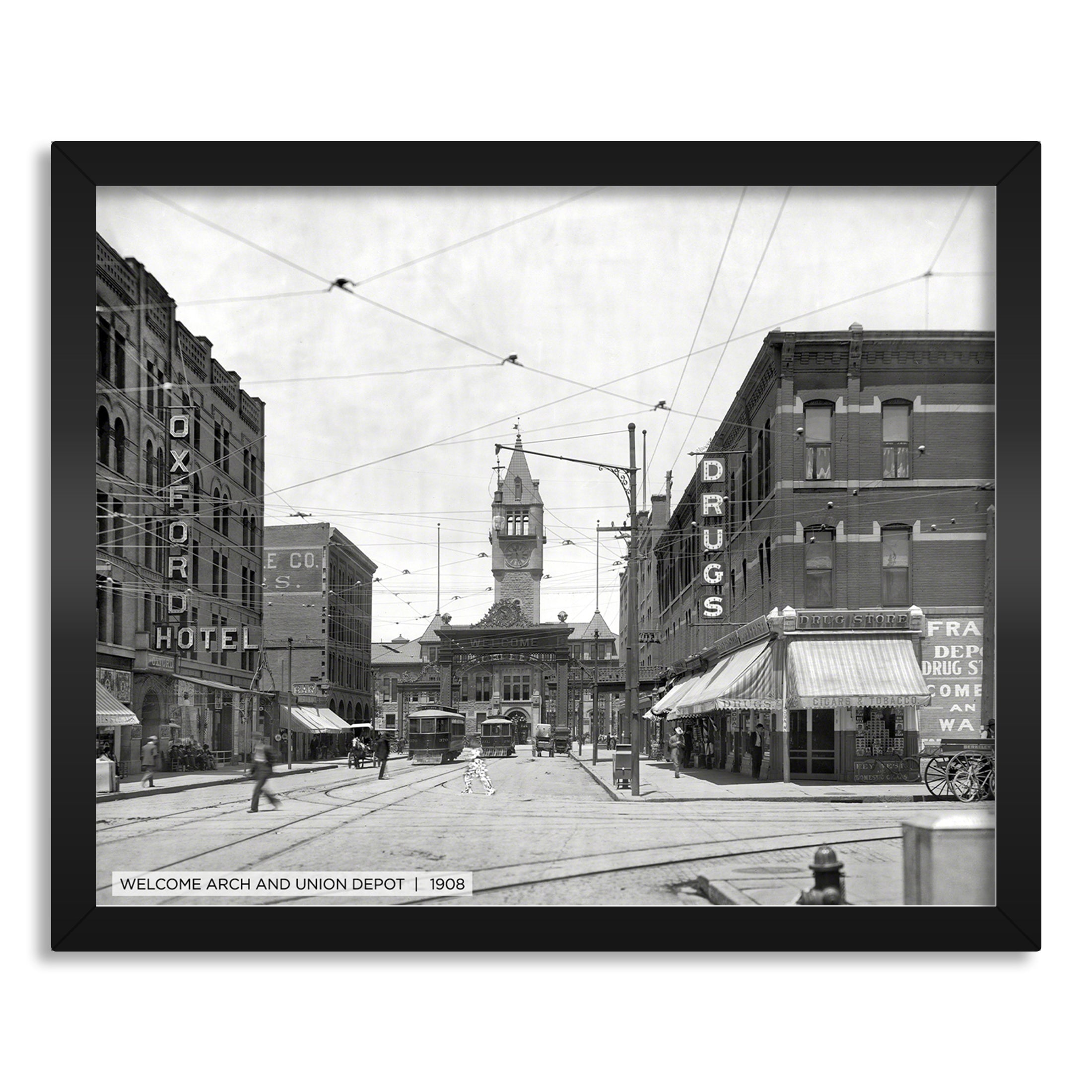 Second Story Collection, Denver 16x20 Straight Fit Framed Canvas ...