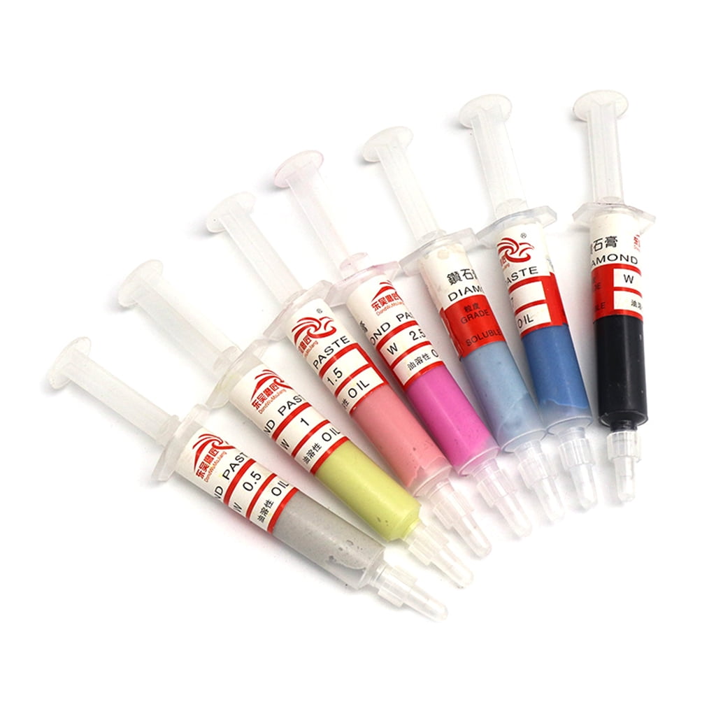 Buy TONKBEEY 12 Colors Lapping Paste Compound 12 Pieces 5 Gram Metal ...