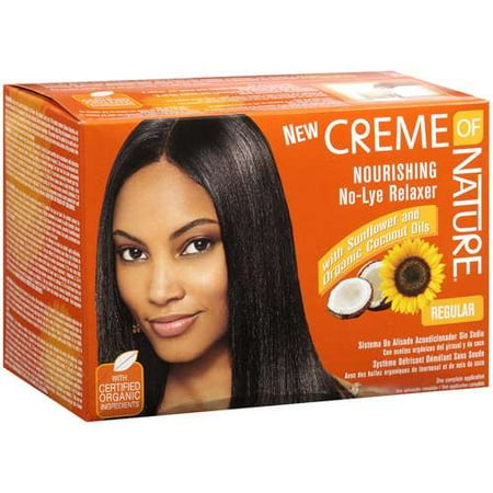 Revlon Creme of Nature No-Lye Relaxer, 1 ea - Walmart.com