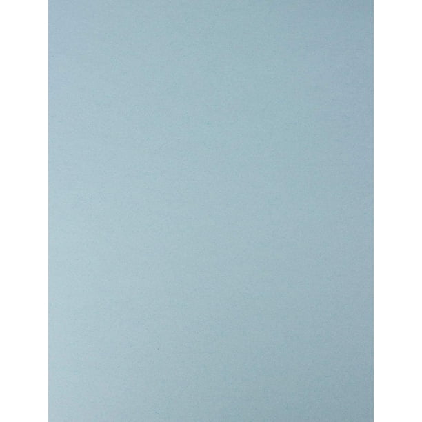 50 Colored Blue Sheet Card Stock Paper - Vellum Bristol Cover, Copy ...