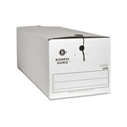Business Source, BSN32450, Quick Setup Medium-Duty Storage Box, 12 ...