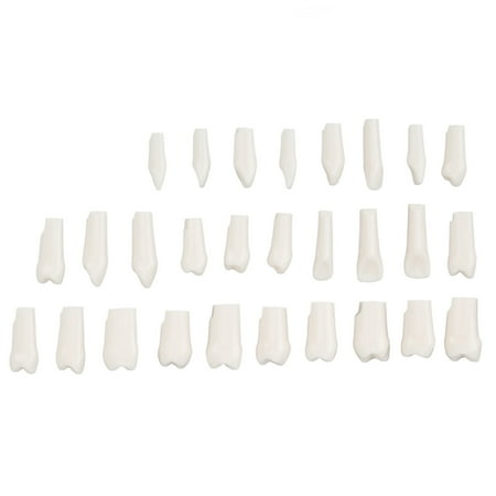 28Pcs Removable Teeth Piece Durable Plastic Removable Design False ...
