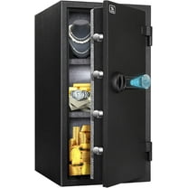First Alert 2087F Waterproof and Fire-resistant Combination Safe, 0.94 ...