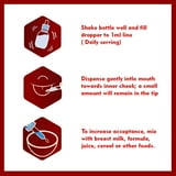 Akron Pharma's Pediatric Iron Drops for Kids & Infants, 50ml, Babies ...