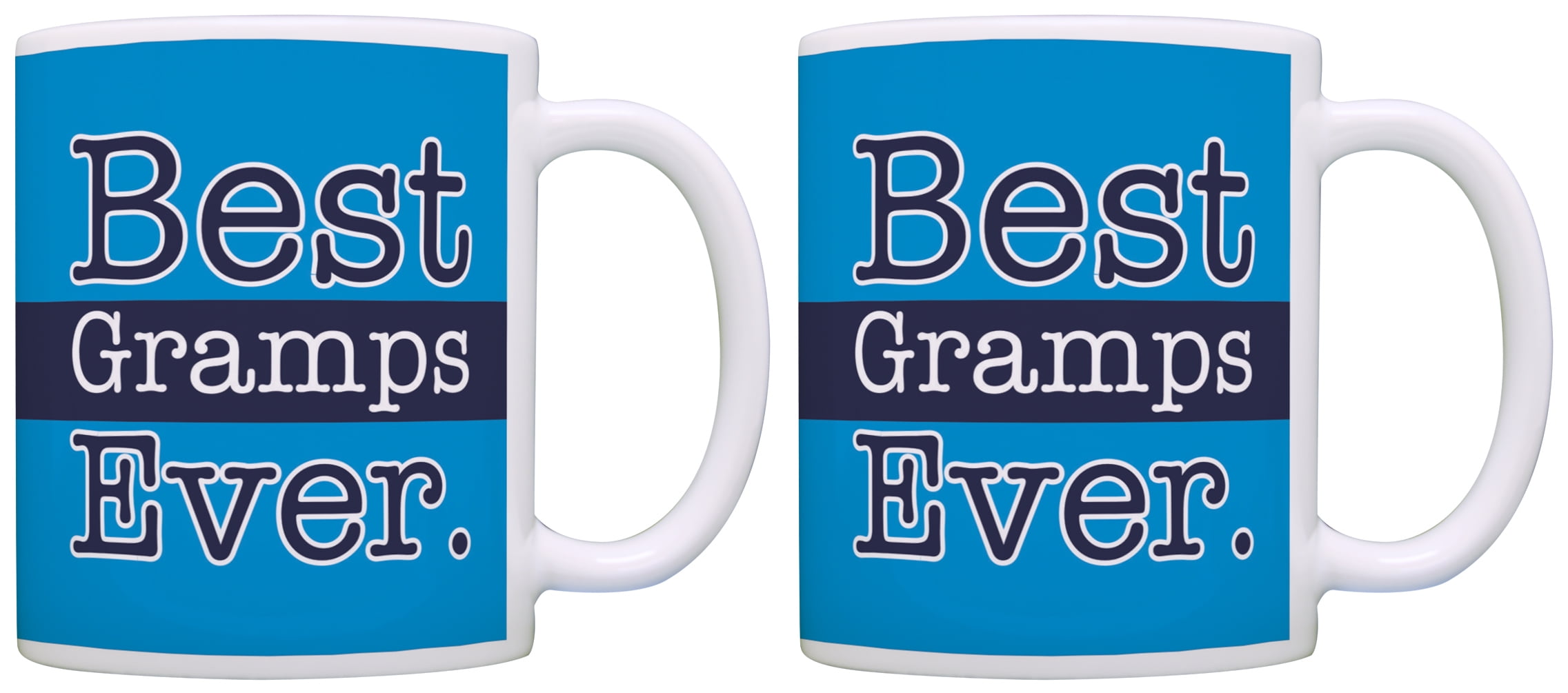 ThisWear Grandpa Mugs Best Gramps Ever Fathers Day Mugs 11 ounce 2 Pack ...