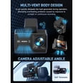 4K Dual Dash Cam Front and Rear with GPS, STARVIS Night Vision, 5.8GHz ...
