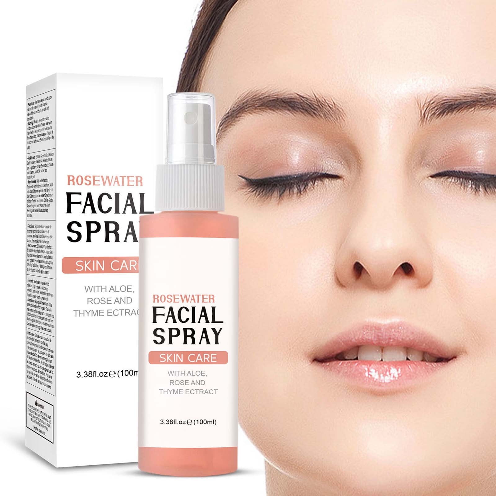 Hot6sl Ofertas y Liquidaciones Spray Facial Hidratante Agua de Rosas y ...