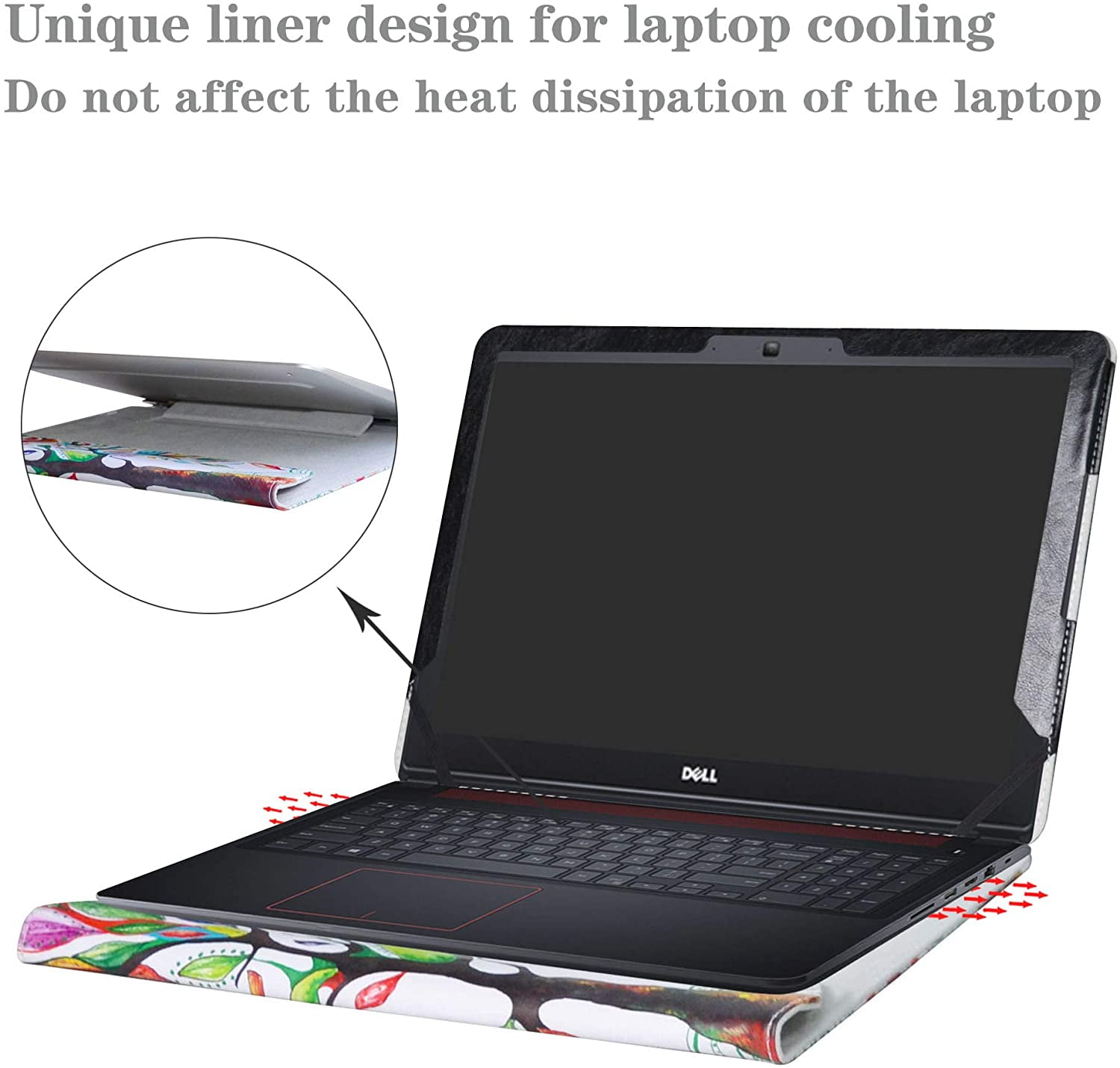 Alapmk Protective Case Cover for 15.6" Dell Inspiron 15 5577 i5577 5576 ...