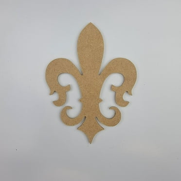 5" House, Unfinished MDF Art Shape by Wooden Craft Cutouts - Walmart.com