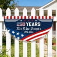 Gytml 250Th Anniversary Patriotic Fan Banner, Weatherproof Fade ...