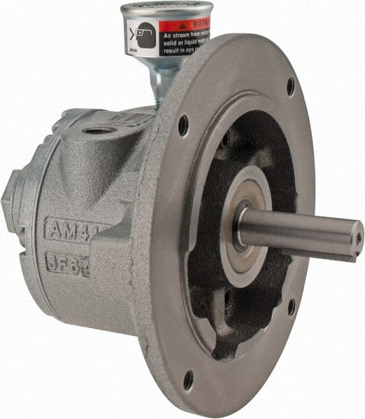 Gast 4AM-NRV-50C Rotary-Vane Air Motor 1.5 HP Reversible Shaft NEMA 56C ...
