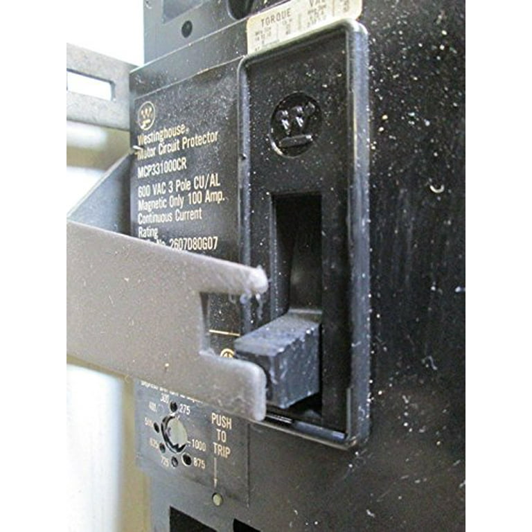 Westinghouse Mcc Starter Bucket