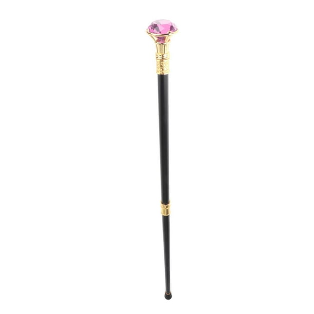 Walking Sticks Diamond Crystal Handle Costume Accessories Elegant Prop ...
