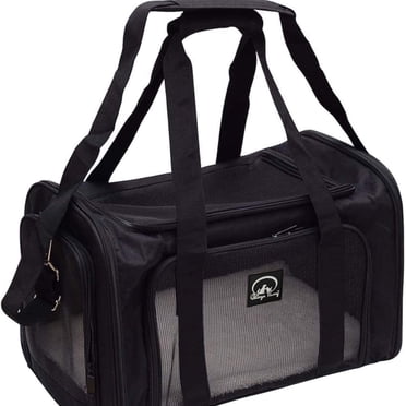 Pet Soft Sided Small Large Cat Dog Comfort Bag Travel Case Airline ...