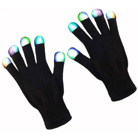 Led Finger Lights Gloves