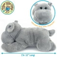 VIAHART, 12 Inch Stuffed Animal Plush, Huck the Hippo - Walmart.com