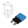 Auto Reset ATC/ATO 15 Amp Circuit Breaker Fuse for Automotive Marine ...