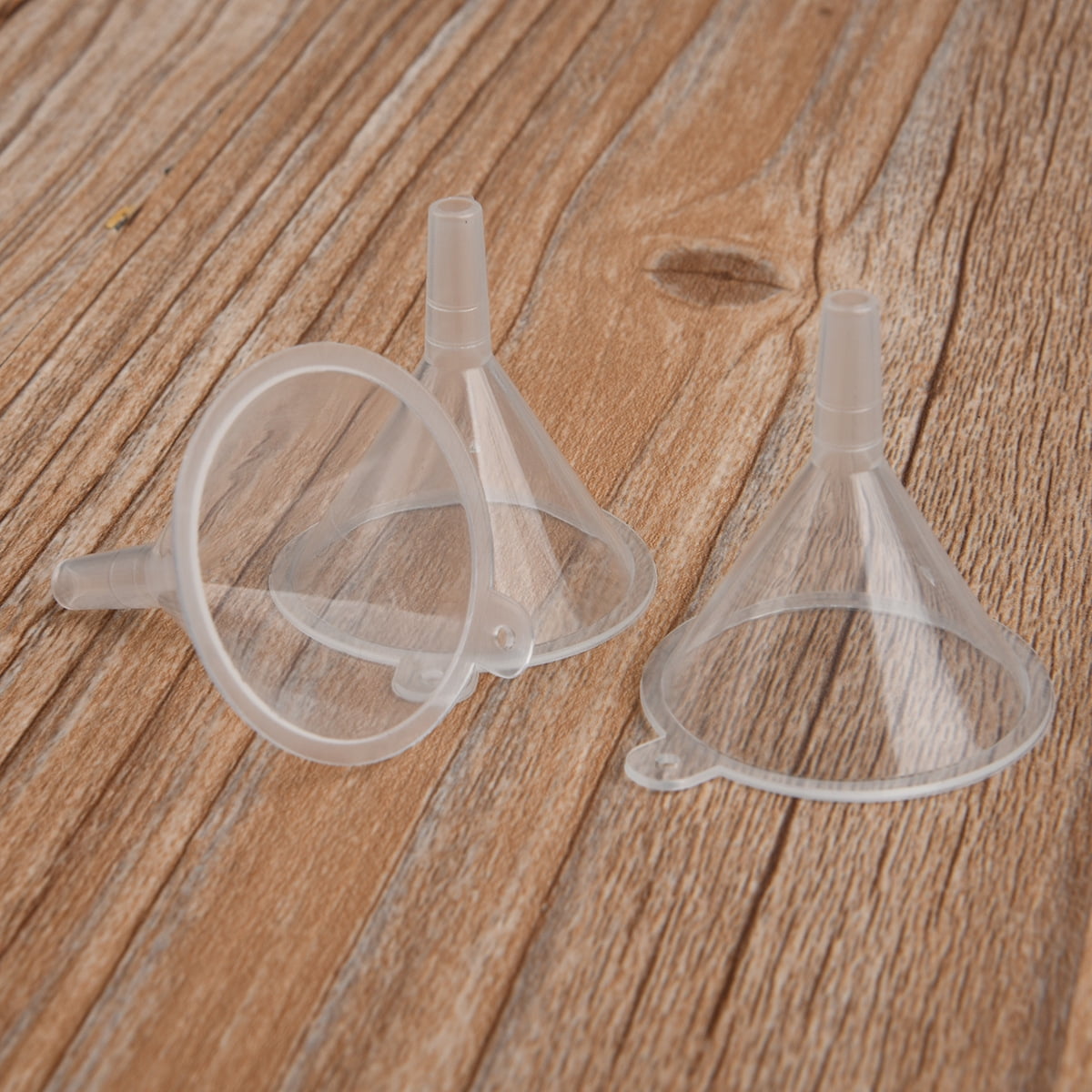 12 Pack Plastic Funnels, 1.5 Inch Multi-Purpose Clear Plastic Funnels ...