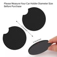 Car Cup Holder Pads 2 Pack Neoprene Coasters For Car Interior Non-Slip ...