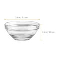 12 Pack Small Glass Bowls, Diamond Cut Glass Prep Bowls, Stackable ...