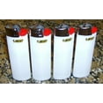 Bic Bulk Multipurpose Classic White Full Size Lighters, Pack of 4, New ...