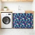 Cabinet Curtains 11"W x 13"L, Jellyfish, Sink Skirt for Bathroom ...