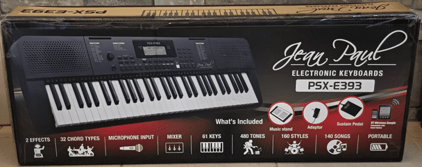 TECLADO JEAN PAUL 61 TECLAS CON PEDAL | Bodega Aurrera en línea