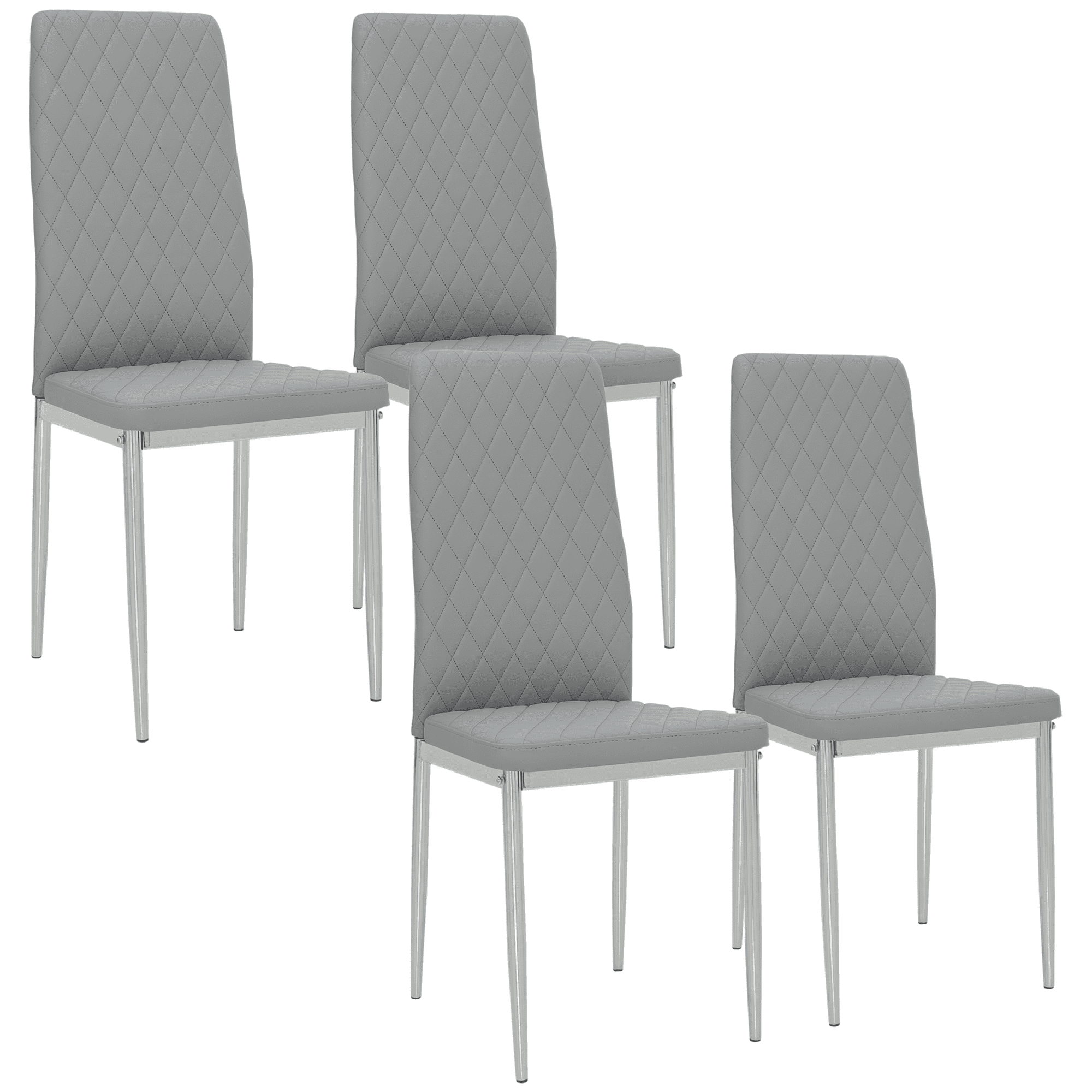 Click here for Homcom Set Of A Dining Chairs Upholstery Seat With... prices
