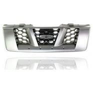 SHZAITOR Front Bumper Grille High Gloss Black Frame with Base Assembly ...