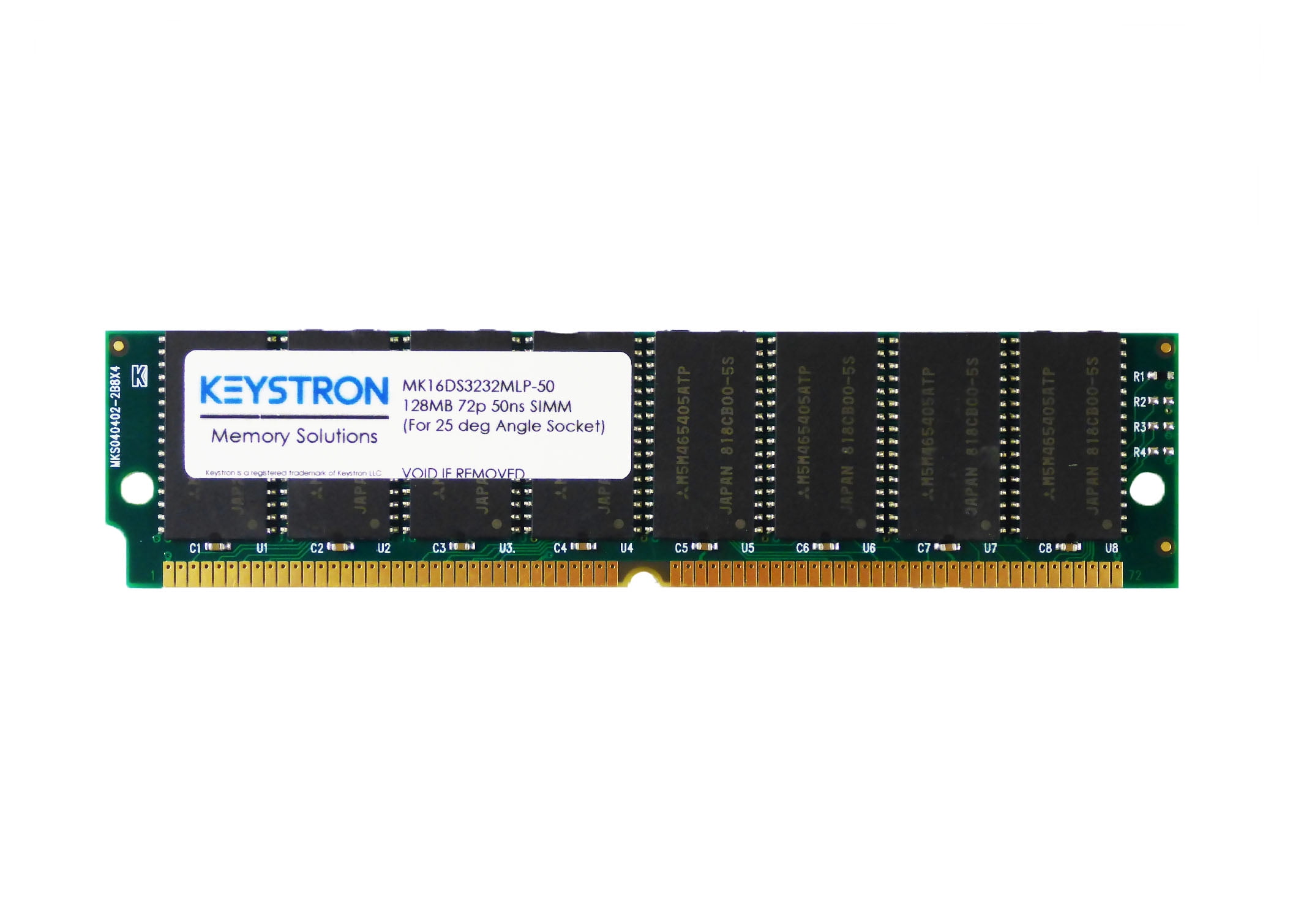 128MB 72pin 50ns Low Profile SIMM Ram MEMORY for Amiga Blizzard 1260 ...