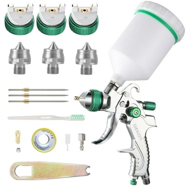 Mini Paint Spray Gun 1.0mm/0.8mm Airbrush Airless Spray Gun For ...