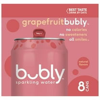 bubly burst Sparkling Water Beverage, Triple Berry, 16.9 fl oz Bottles (12 Pack) - Walmart.com