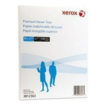 Xerox Performance Never Tear Paper, 10 mil, 8-1/2" x 11", White, 600 ...