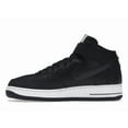 Nike Men's Air Force 1 Mid Stussy Black White Shoes, from StockX ...