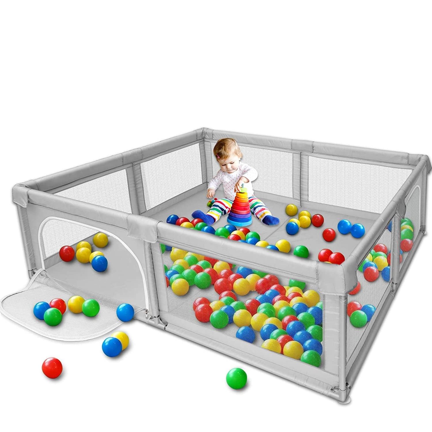 Baby Playpen, Large Safety Play Center Yards, Kids Play Pen Activity ...