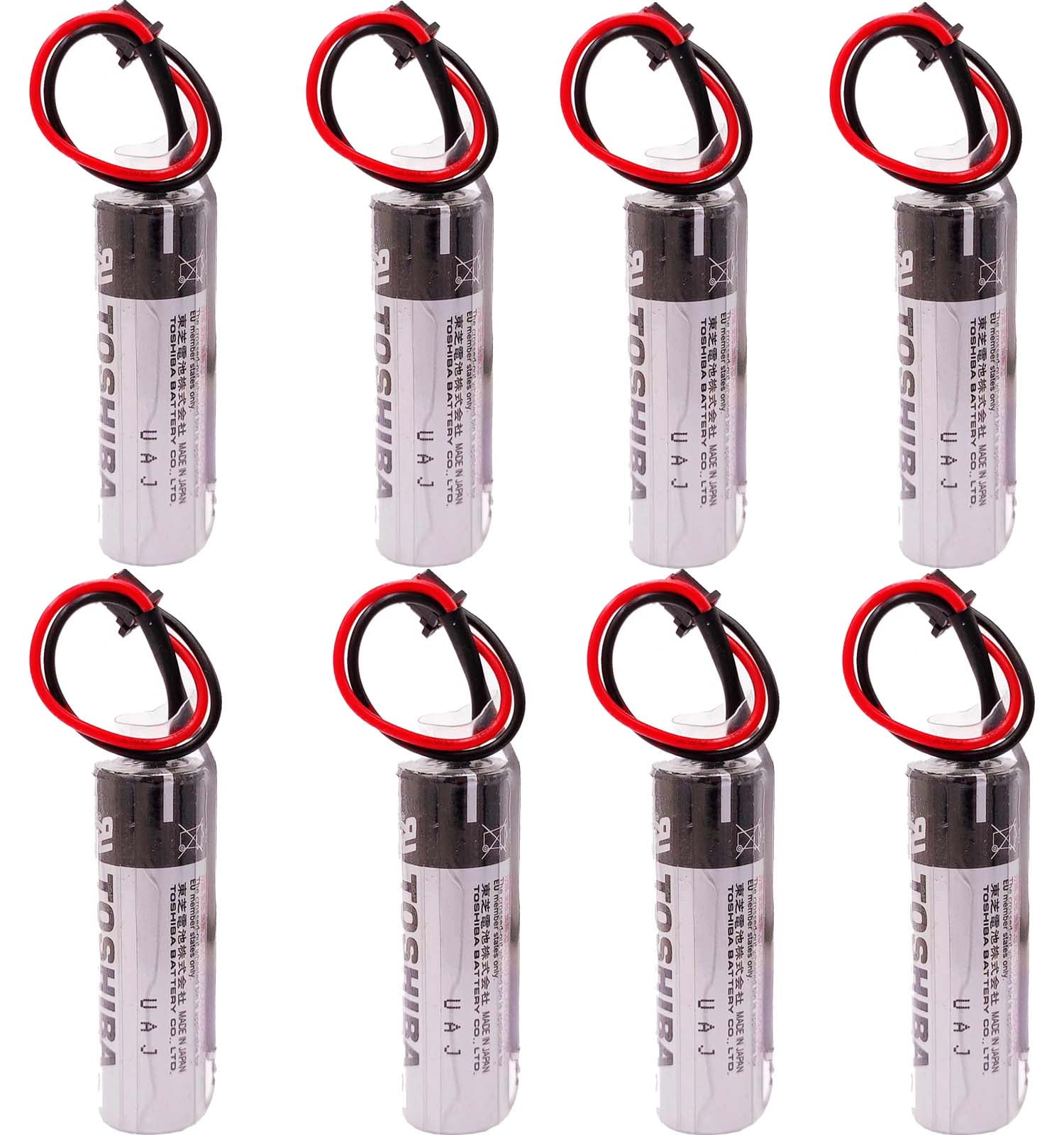 8 PCS ER6V/3.6V ER6VC119A/119B PLC Battery for PLC M70 3.6V 2400mAh ...