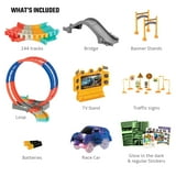 JitteryGit STEM Race Car Track Toy for Kids | Amazing Gift for Boys ...