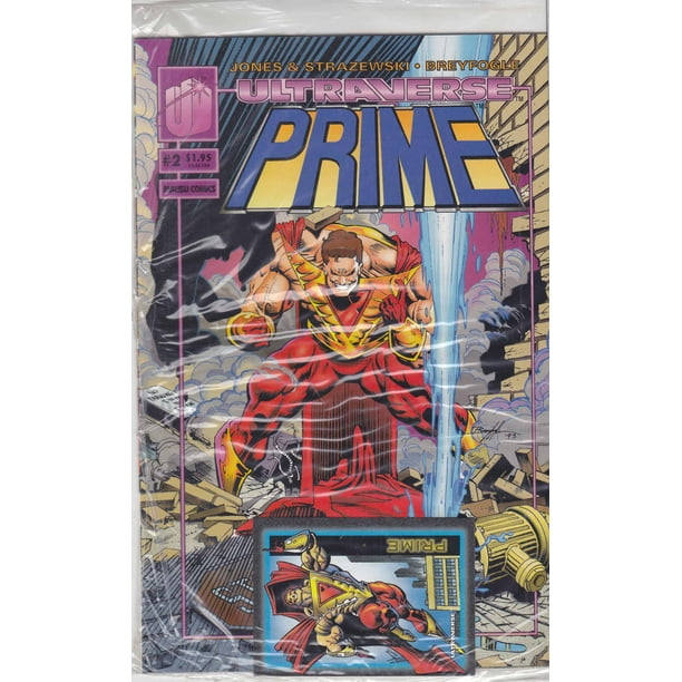 Prime (Vol. 1) #2 (with card) VF ; Malibu Comic Book - Walmart.com