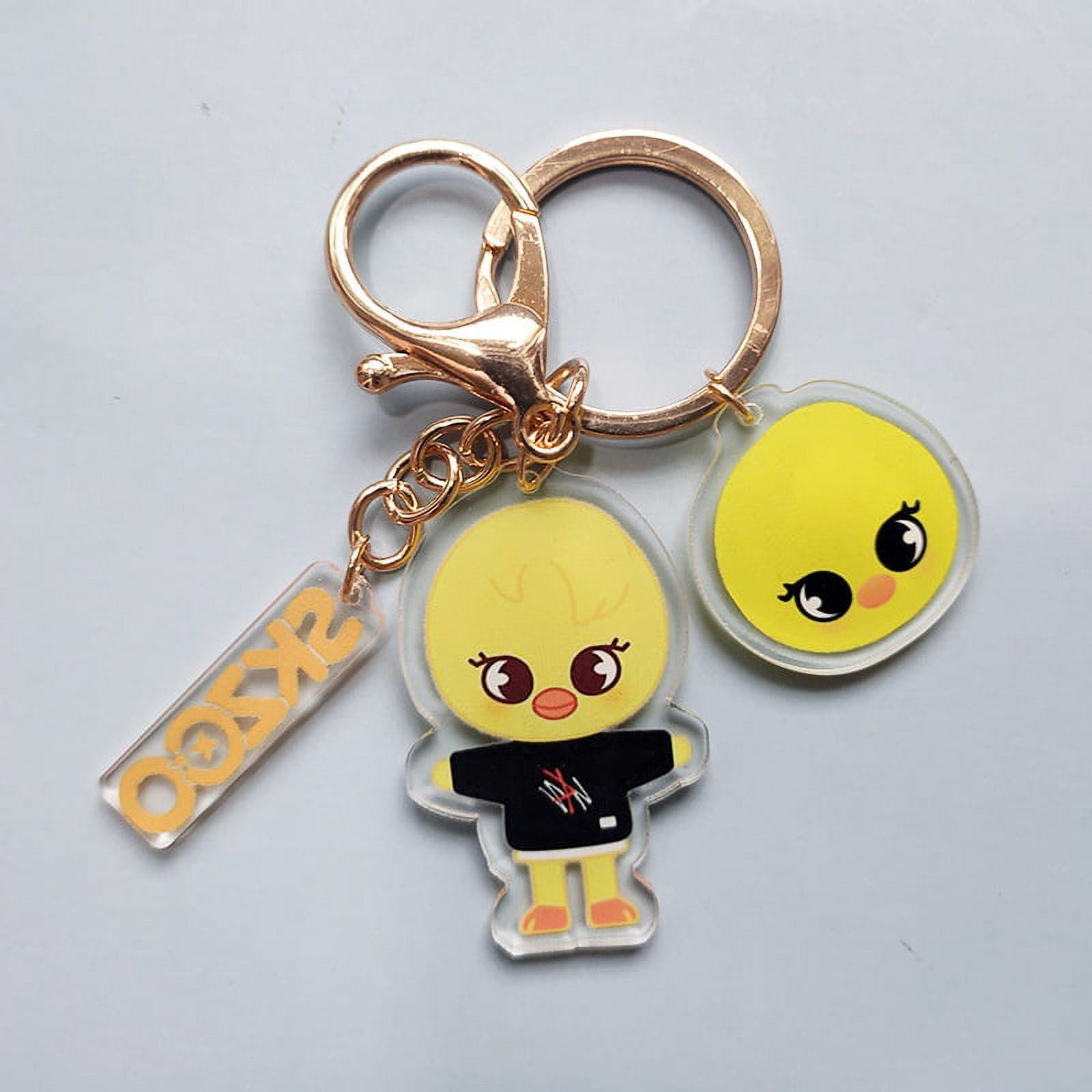 Skzoo Stray Kids Llaveros Stray Kids Cartoon Skzoo acrílico de doble cara llavero accesorios ...