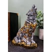 Pacific Giftware Steampunk Howling Alpha Wolf in Rustic Steel and Gears ...
