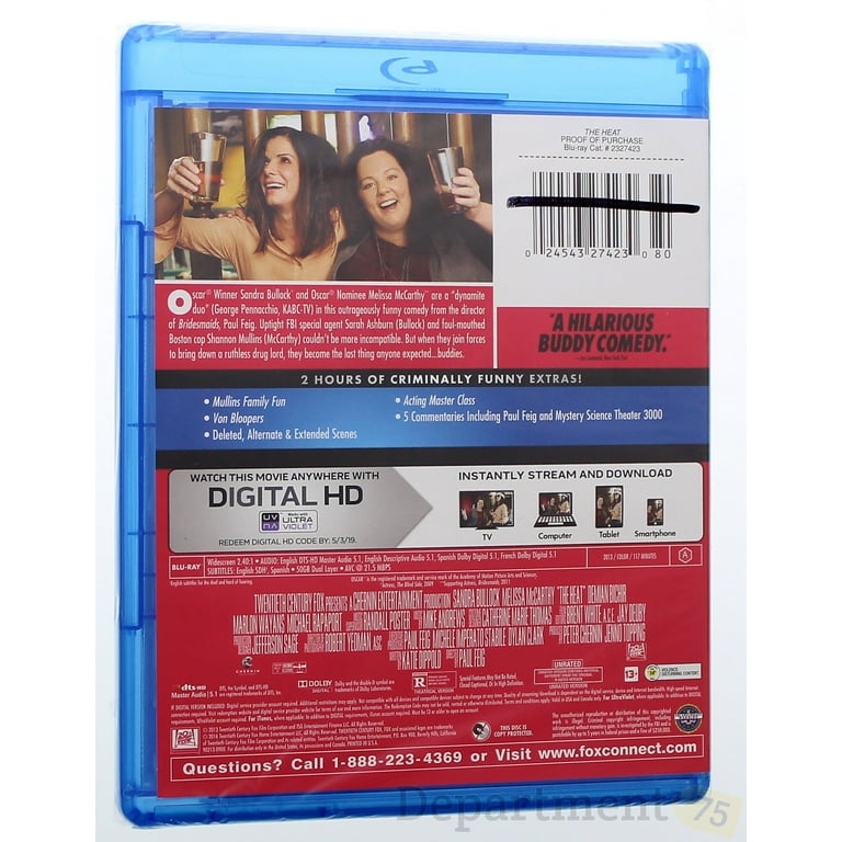 The Heat Blu Ray Cover