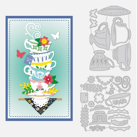 COOLHOOD Frame Carbon Steel Die Cut Stencil Decorative Embossing Paper ...